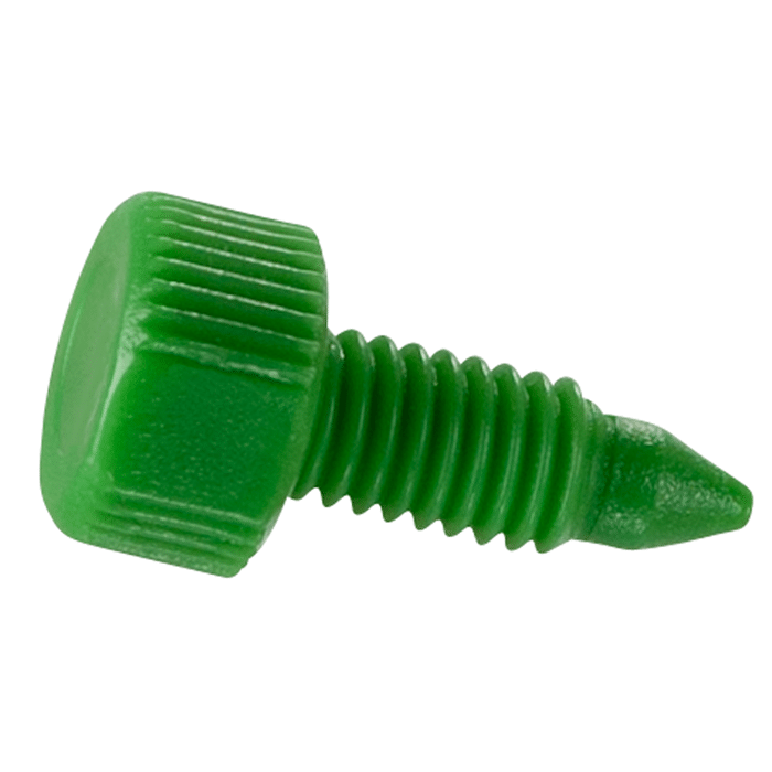 End Plugs, for HPLC Columns. Nylon 10-32 Thread. Green 10/EA. | Labmall